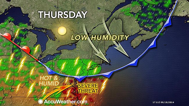 Goodbye hot humidity; hello pleasant sunshine | Local News ...