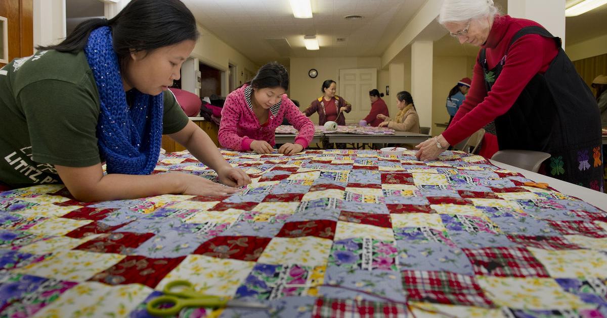 Burmese refugees and Mennonites sew hope and warmth for the world ...