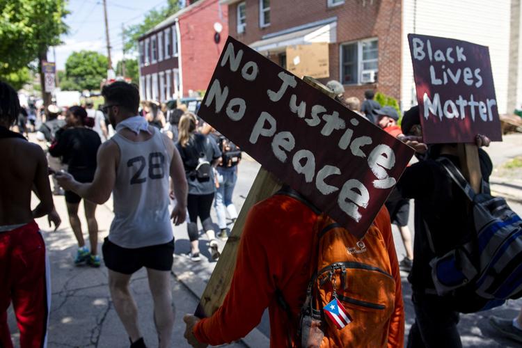 More than 1,000 protest George Floyd's death in Lancaster city Saturday ...
