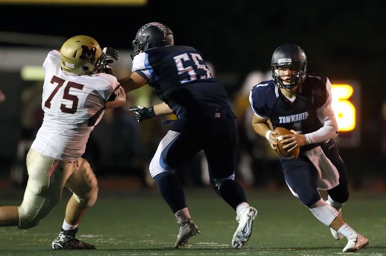 Benjamin fires 5 TDs as Blue Streaks earn wild win over Mustangs | High ...