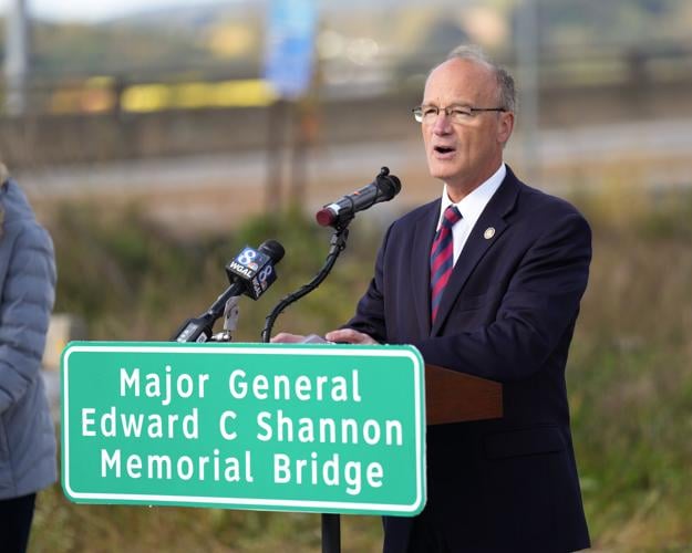 Bridge over Route 441 in Columbia dedicated to Maj. Gen. Ed Shannon ...