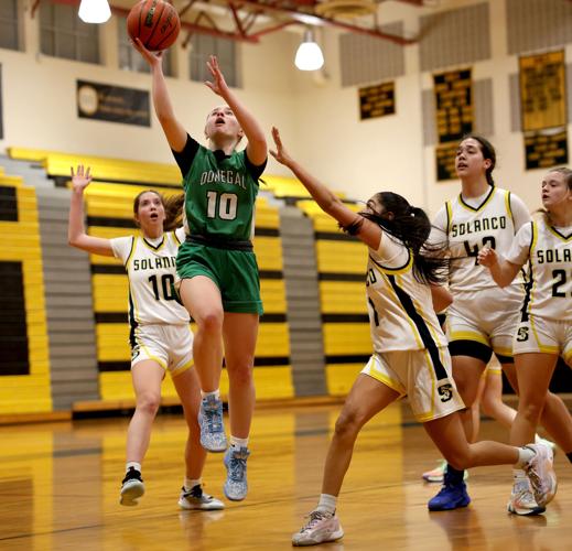 Donegal vs. Solanco - L-L League girls basketball [photos] | Girls ...