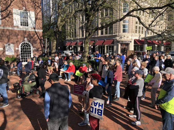 Lancaster Democrats protest Tucker Carlson's appearance at Christian ...