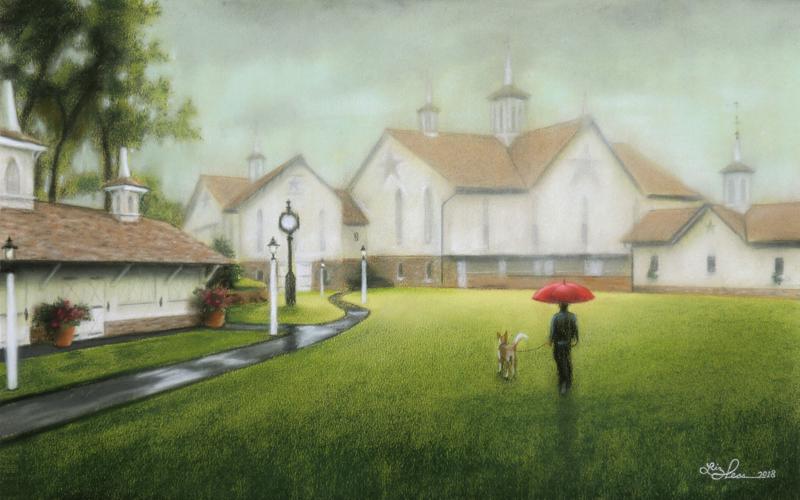 Liz Hess features the new Star Barn in her latest exhibit ...