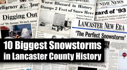 Here are the 15 coldest days in Lancaster County since 1999 | Local ...