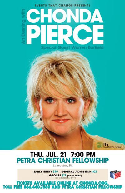 An Evening With Chonda Pierce | Announcements | lancasteronline.com