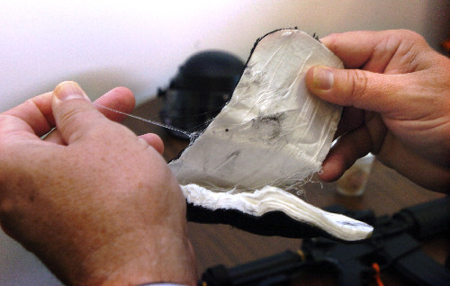 Sturdy, flexible Batshield made here for cops nationwide | Business ...