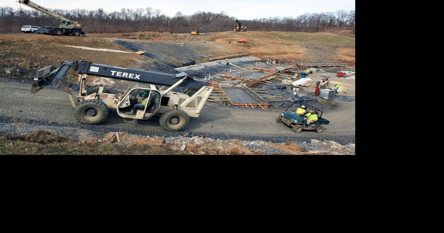 PHOTOS: Construction work continues at Speedwell Forge Dam ...