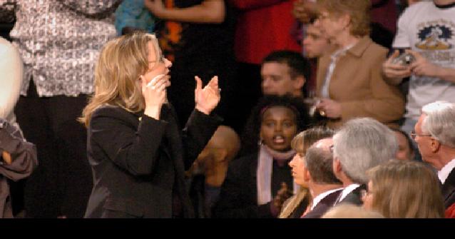 Barack Obama's words are in her hands: Platform interpreter conveys ...