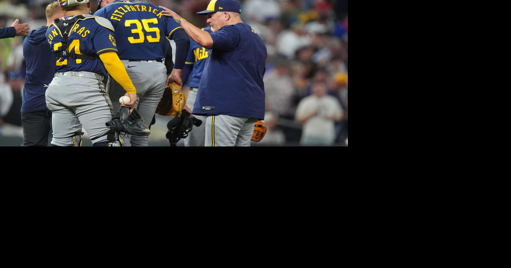 Brewers reliever Brian Fitzpatrick seeks 2nd opinion after getting ...