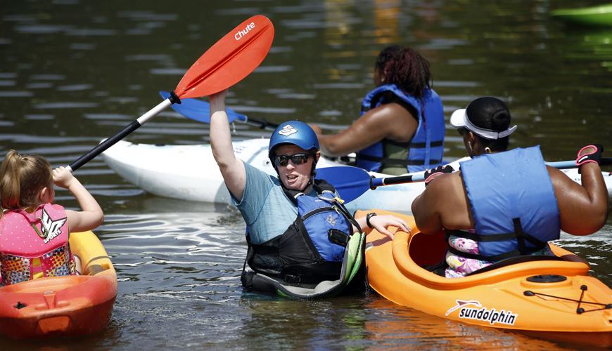 Kayak outing provides steps toward independence for the visually ...