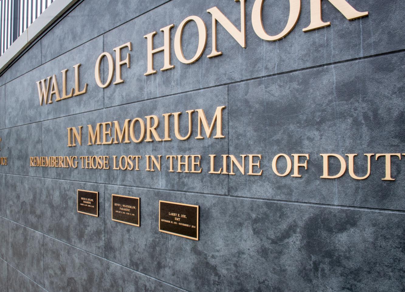 Lancaster EMS unveils Wall of Honor for line of duty deaths, service ...