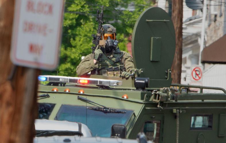 Police standoff following Lancaster city shooting [photos ...