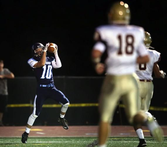 Benjamin fires 5 TDs as Blue Streaks earn wild win over Mustangs | High ...
