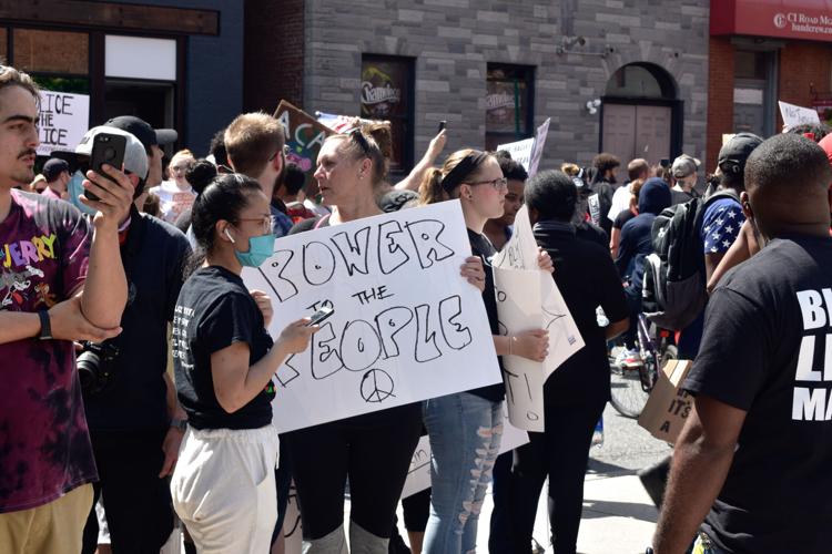 Hundreds protest in Lancaster city Saturday following George Floyd's ...