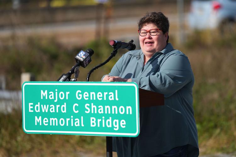 Bridge over Route 441 in Columbia dedicated to Maj. Gen. Ed Shannon ...