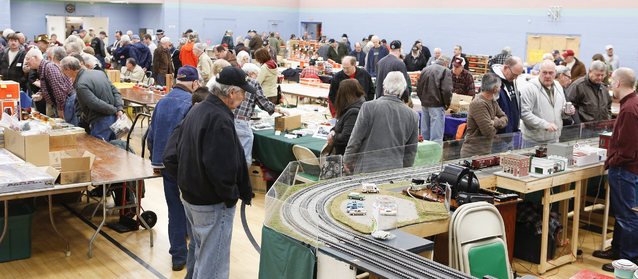Model train enthusiasts gather at St. Philip the Apostle Roman Catholic ...