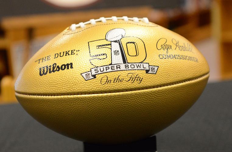 Golden Homecoming: Dan Kreider delivers NFL Golden Football to Manheim ...