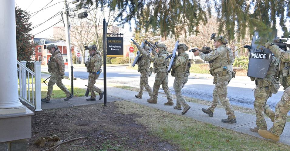 Pennsylvania State Police SERT Team trains on the MU Campus [photos ...