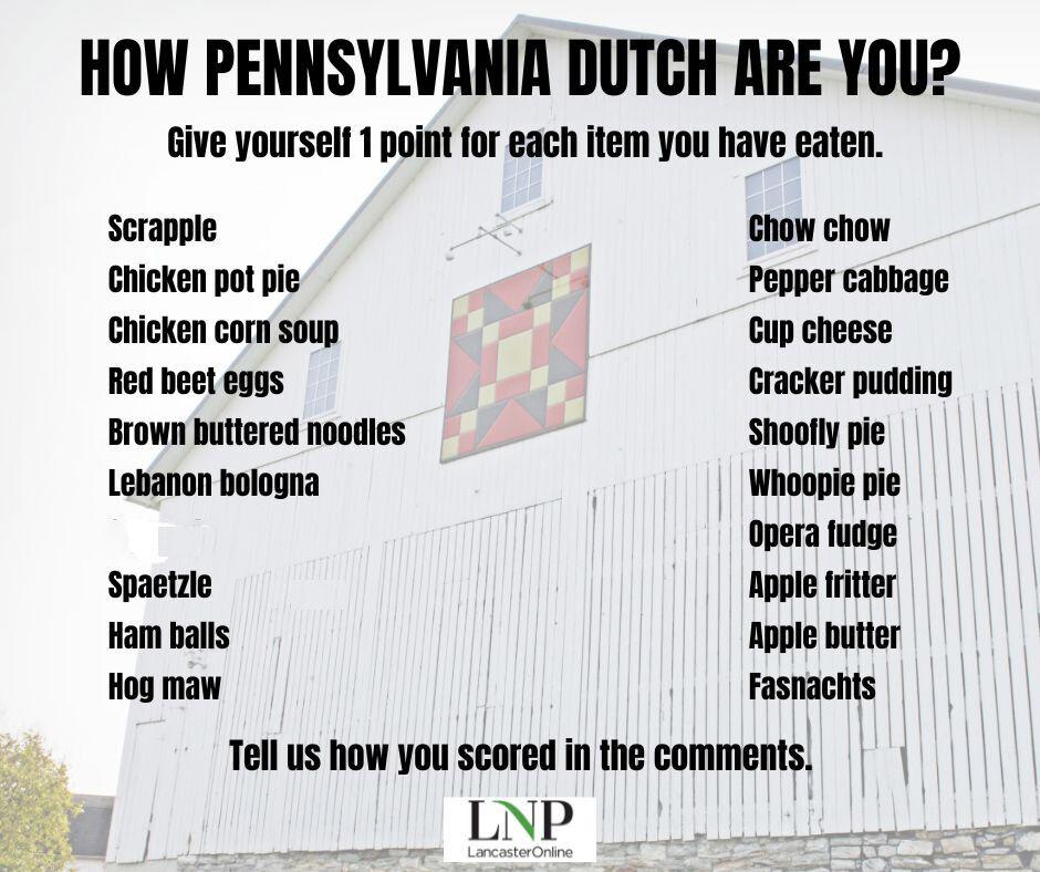Hog maw, cup cheese and scrapple: How much do you know about PA Dutch ...