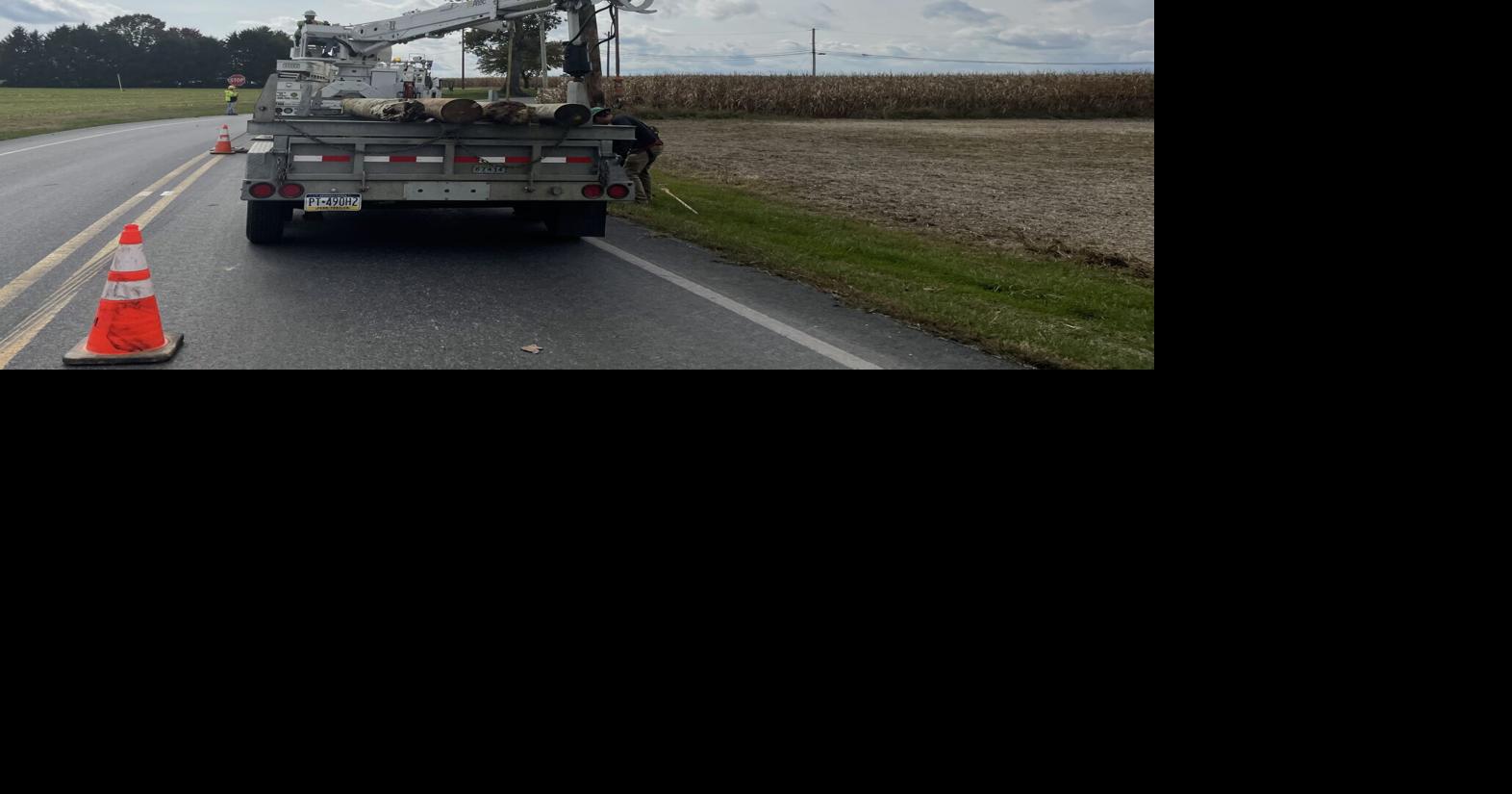Snapped poles sit for 'months' in West Earl without repair [Lancaster ...