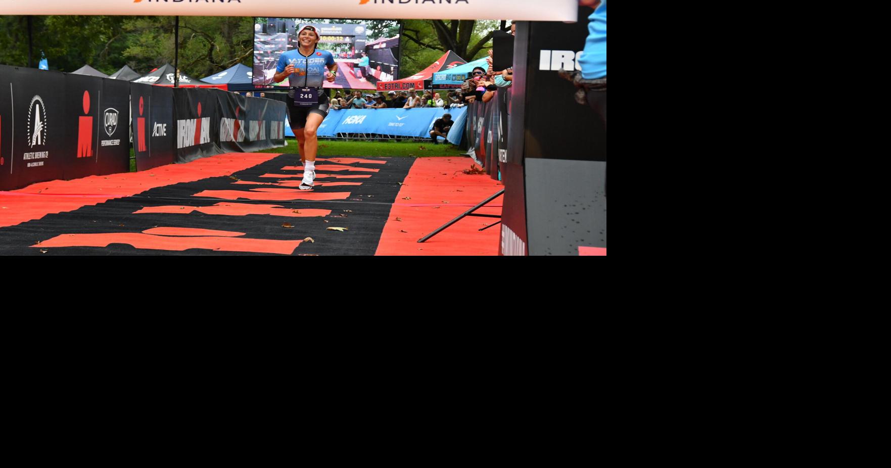 Hempfield alum Becca Hayes wins Ironman Indiana, qualifies for World ...