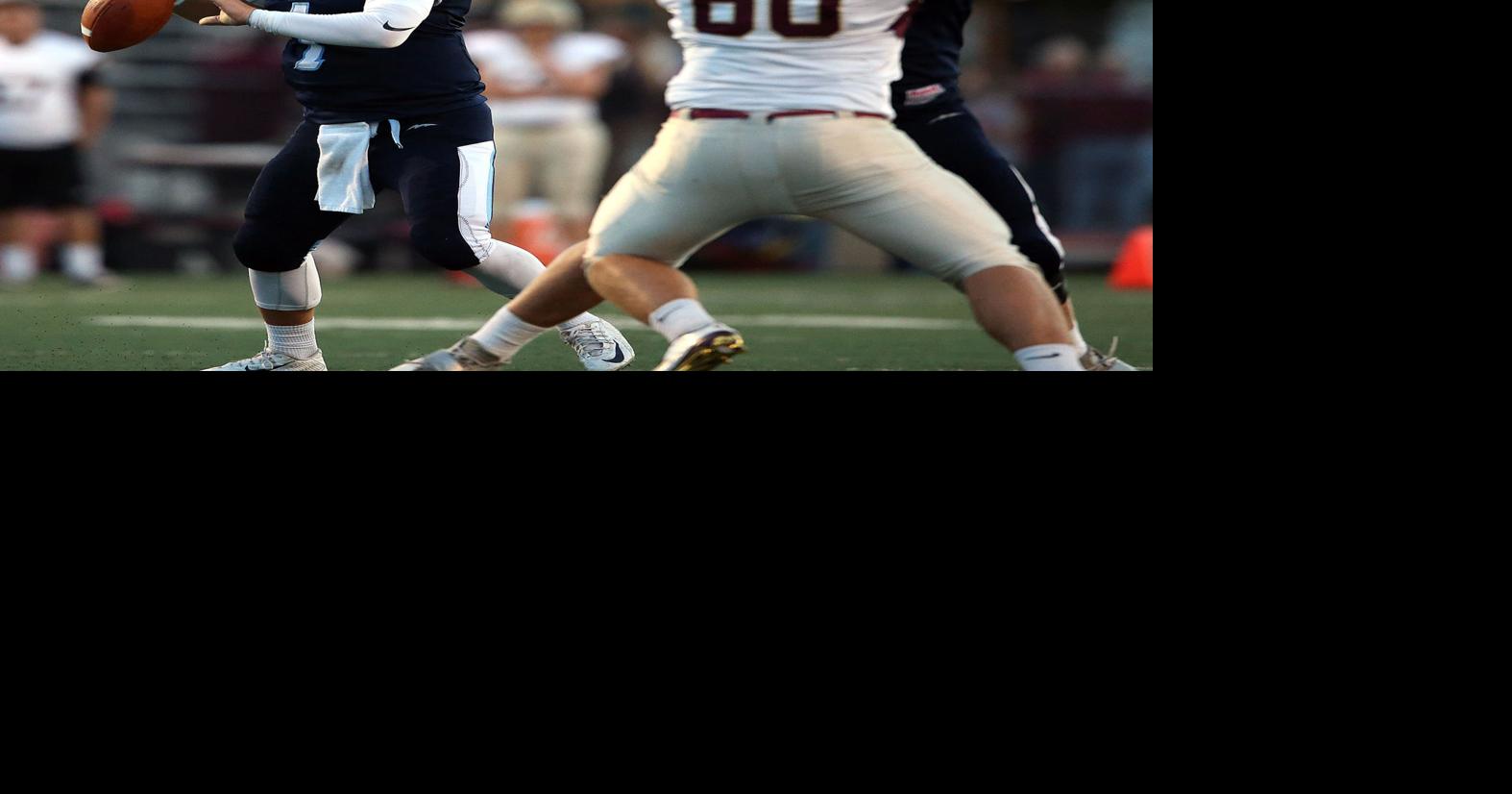 Benjamin fires 5 TDs as Blue Streaks earn wild win over Mustangs | High ...