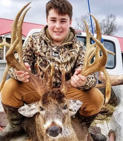 13-year-old kills massive buck in Tennessee | Outdoors ...