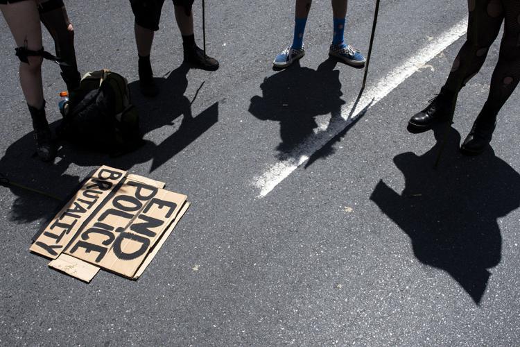 Hundreds protest in Lancaster city Saturday following George Floyd's ...