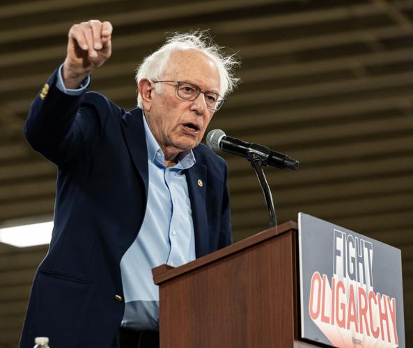 Thousands crowd Farm Show Complex for Bernie Sanders’ ‘Fighting ...