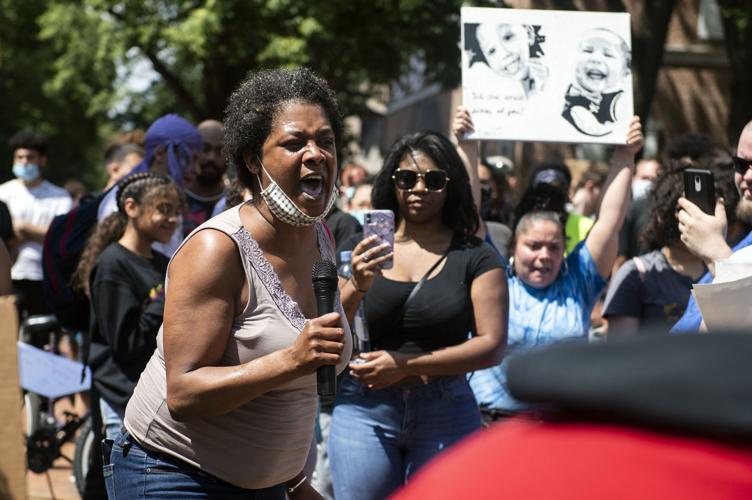 Hundreds protest in Lancaster city Saturday following George Floyd's ...