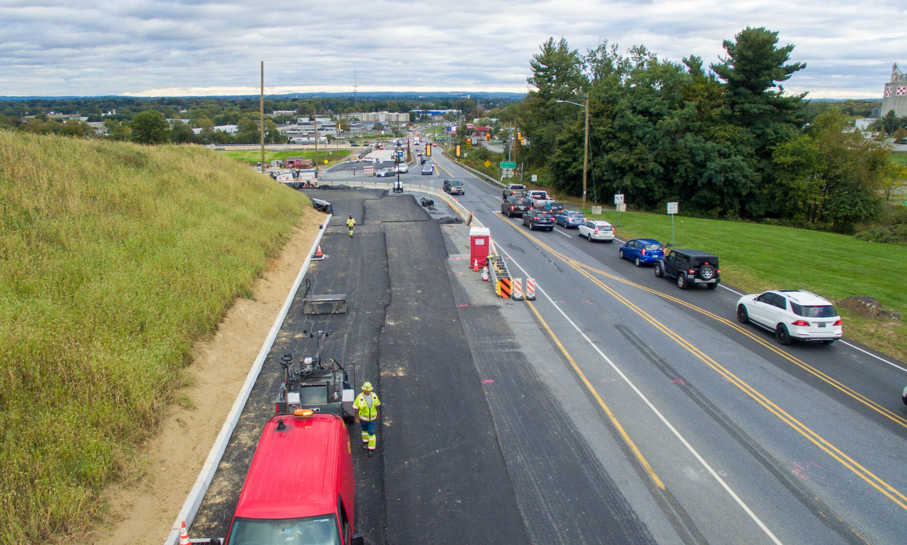 Temporary traffic lights planned at Centerville Road and Marietta ...