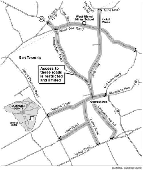 Officials to clear roads for West Nickel Mines School shooting victims ...