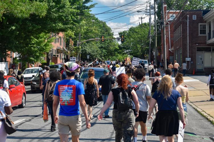 Hundreds protest in Lancaster city Saturday following George Floyd's ...