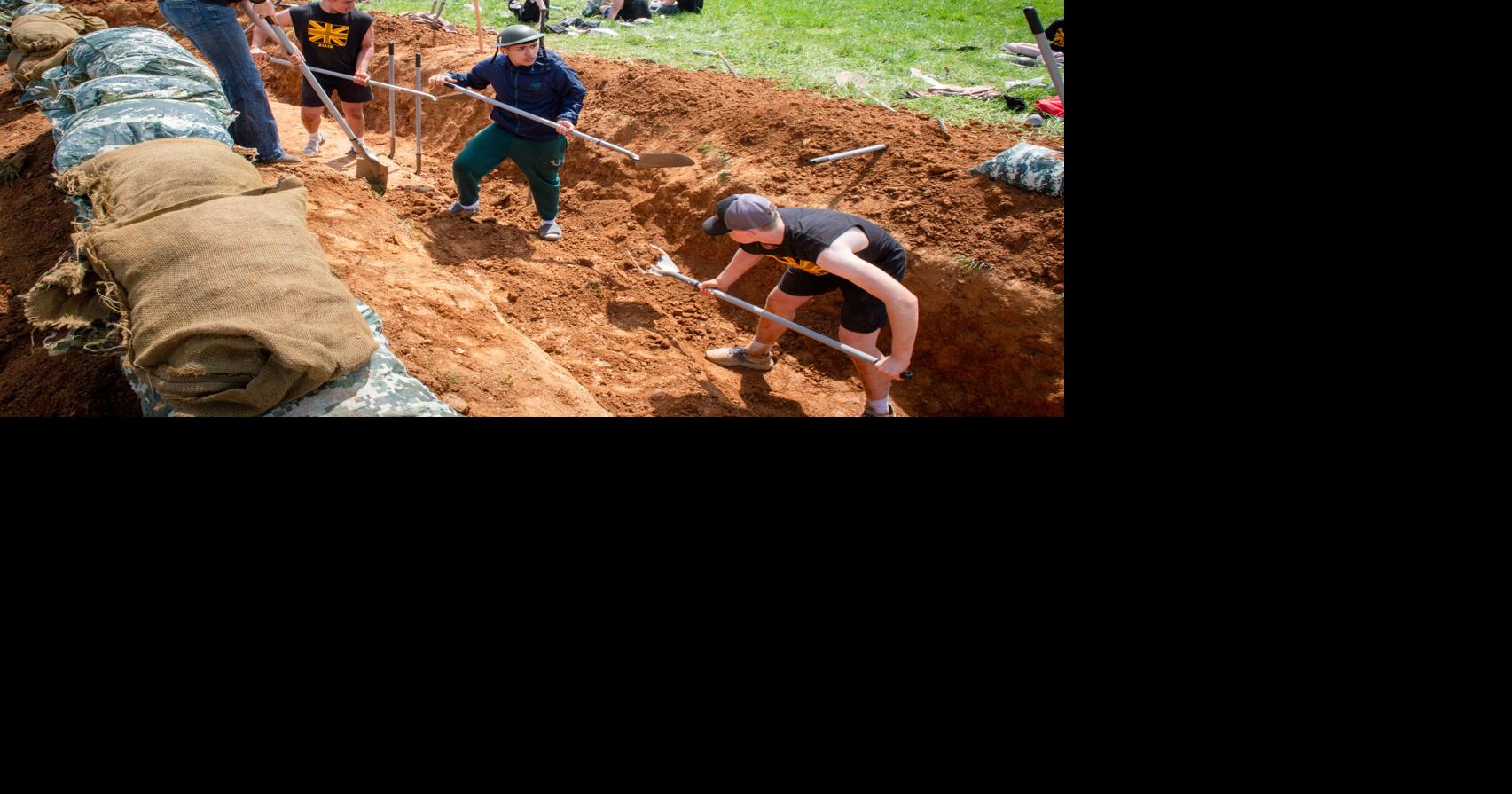 Solanco High School ‘Trench Day’ gives students hands-on wartime ...