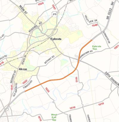 $6.2 million Route 222 resurfacing project in Ephrata, West Earl ...