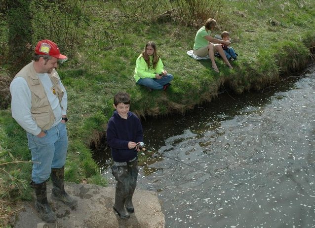 36,000 trout ready for dangling hooks as trout season opens here ...
