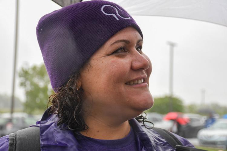 Hundreds with raincoats and umbrellas walk to end Alzheimer's | Local News | lancasteronline.com