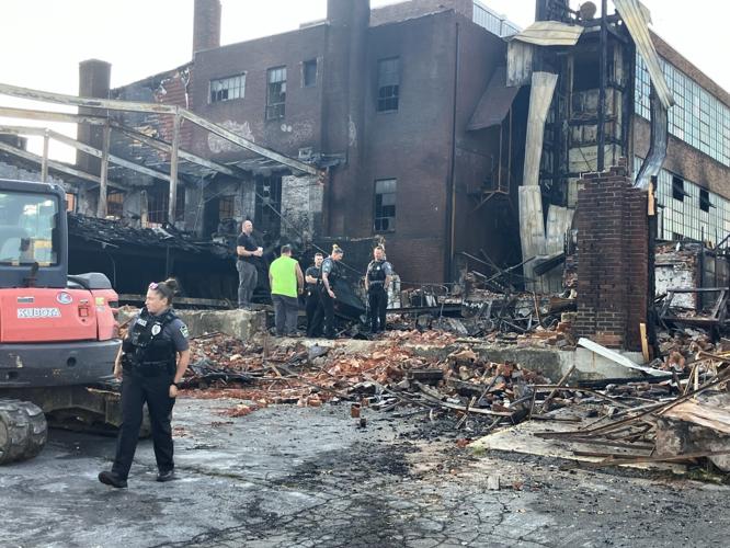 Aftermath of the massive fire at Tollbooth Antiques in Columbia [photos ...
