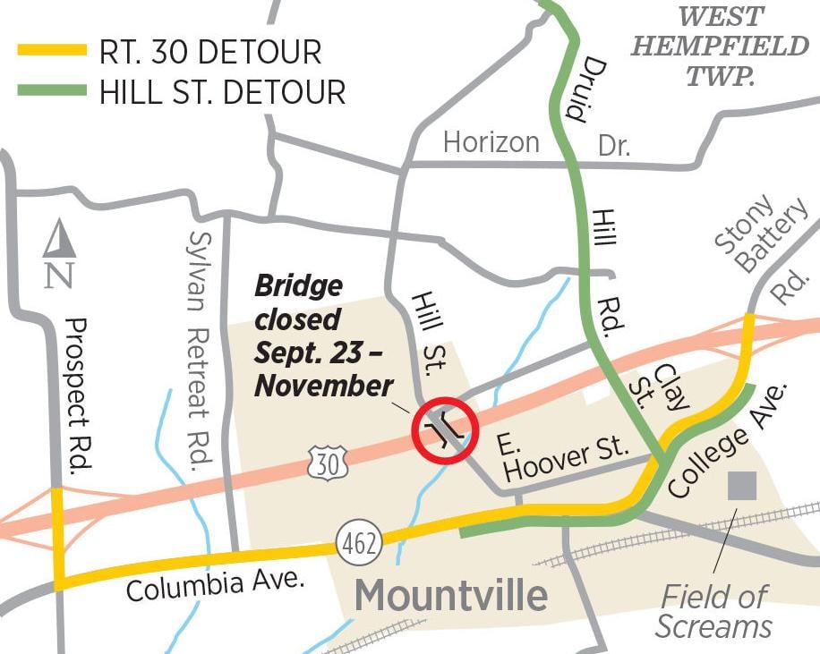 Section of Route 30 closing temporarily this weekend, here's what you ...