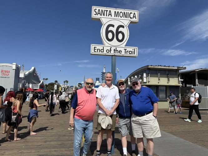 4 friends celebrate their 66th birthdays with 2,400-mile drive on Route ...
