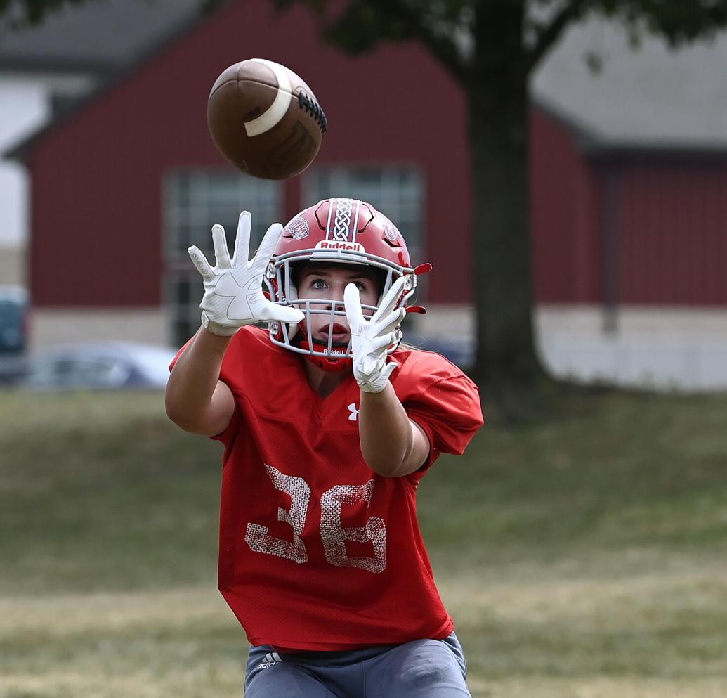 Annville-Cleona junior, only girl on Dutchmen football team, is 'just ...