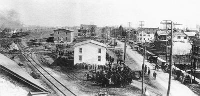 East end of the little town of Salunga in early 1900s | News ...
