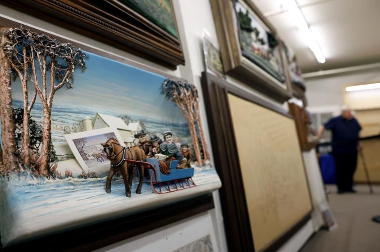 Jim Binsberger and his collection of Abner and Aaron Zook art [photos ...
