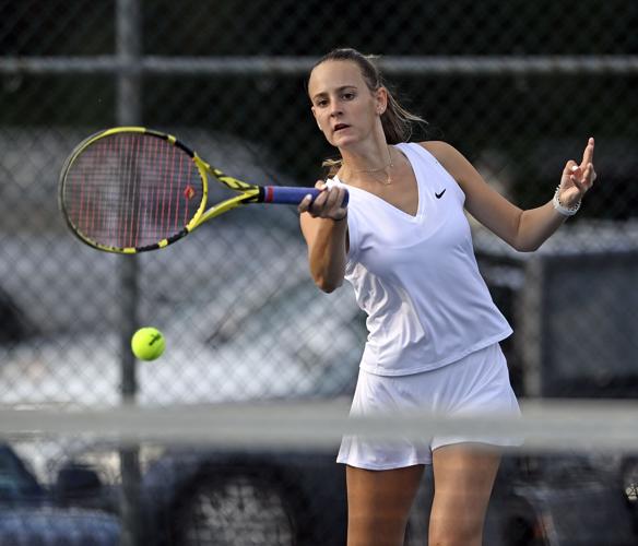 Catherine Rabatin defends District 3 Class 3A tennis crown; Anna Millen ...