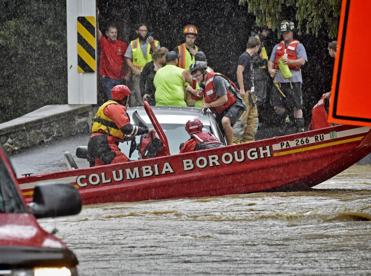 Heavy rains cause severe flooding near Manheim and Mount Joy; multiple ...