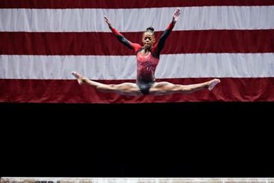 As Olympics get underway, local gymnast Trinity Thomas sets her sights ...