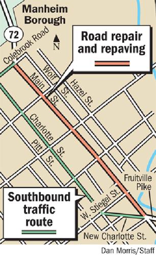Route 72 work under way | News | lancasteronline.com