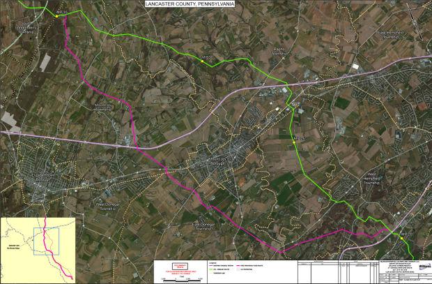 Map Released Of Gas Pipeline Re Routing Williams To Hold Meeting For