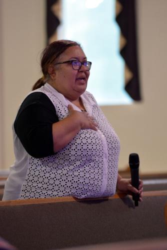 An uncomfortable conversation: People gather to discuss violence by and ...